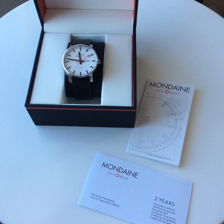 Watch Review: Mondaine Automatic SBB CFF FFS Railroad Watch Evo Big ...